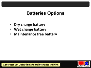 Generator Set Operation and Maintenance Training .pdf