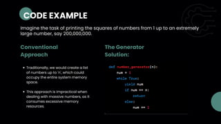 Generators in Python.pdf | Programming Languages | Computing
