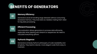 Generators in Python.pdf | Programming Languages | Computing