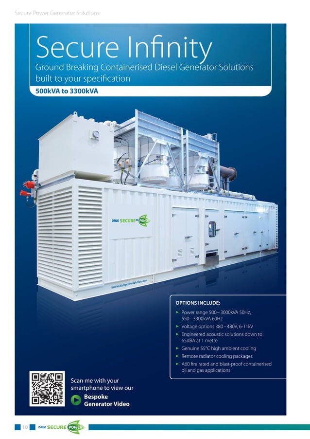 Diesel Generator Solutions Brochure | PDF | Power and Energy Industry ...