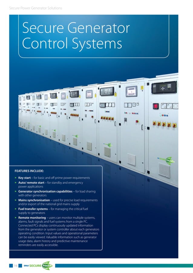 Diesel Generator Solutions Brochure | PDF | Power and Energy Industry ...