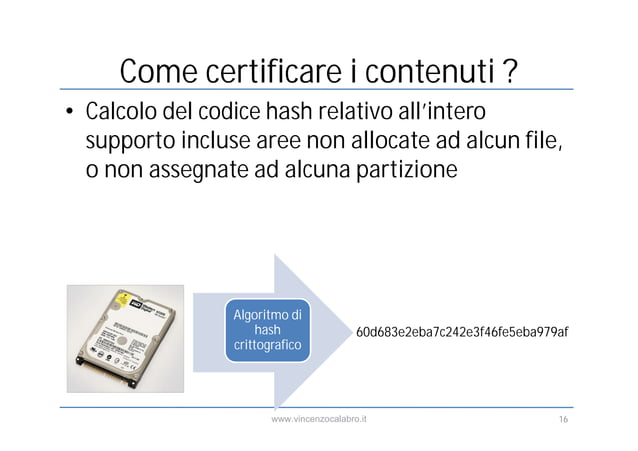 Vincenzo Calabrò - Generazione ed Analisi di una Timeline Forense | PPT