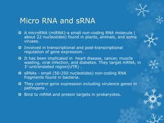 Regulation of Gene expression | PPTX