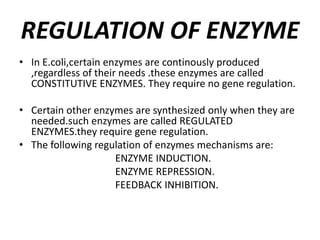 Gene regulation | PPT