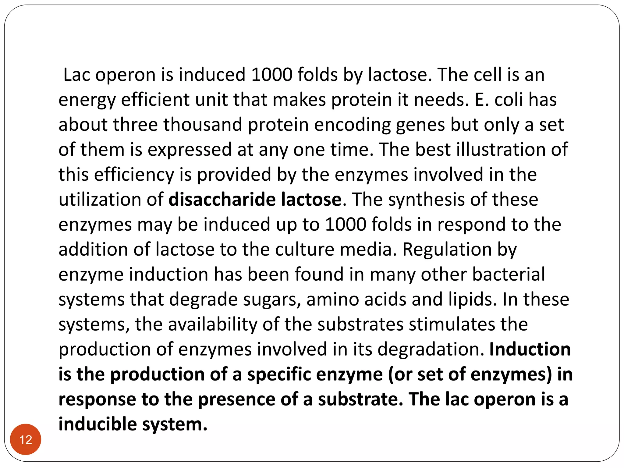 Gene regulation in prokaryotes | PPTX