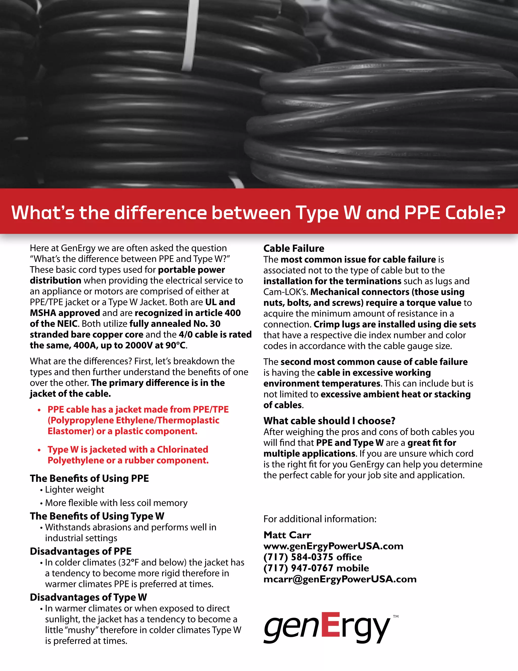 What’s the difference between PPE and Type W? | PDF