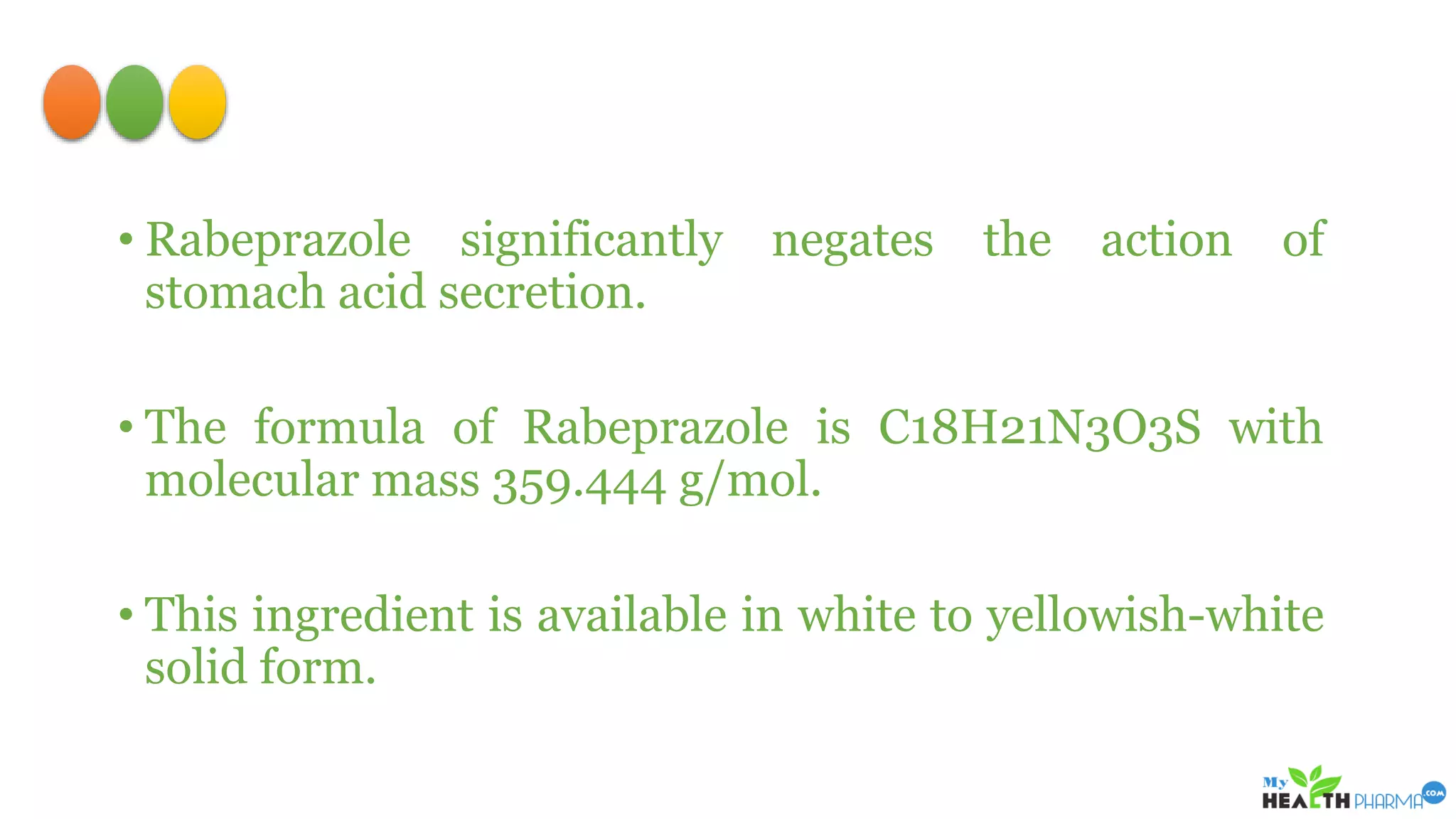 Generic Aciphex to Treat Peptic Ulcer | PPT