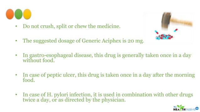 Generic Aciphex to Treat Peptic Ulcer | PPT