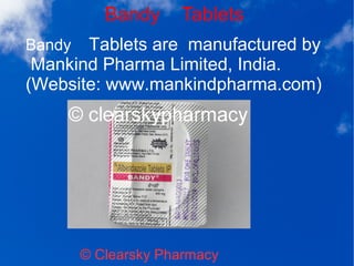 Generic Albendazole (Bandy Tablets) | ODP | Pharmaceutical Drugs ...