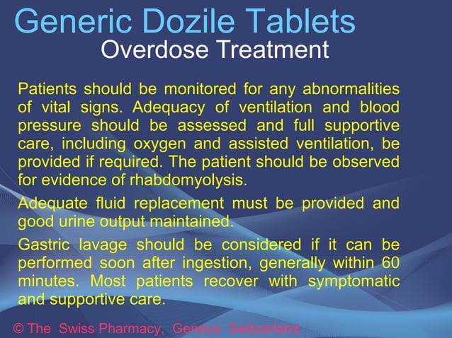 Generic Dozile Tablets for Relief of Sleeplessness | PPT