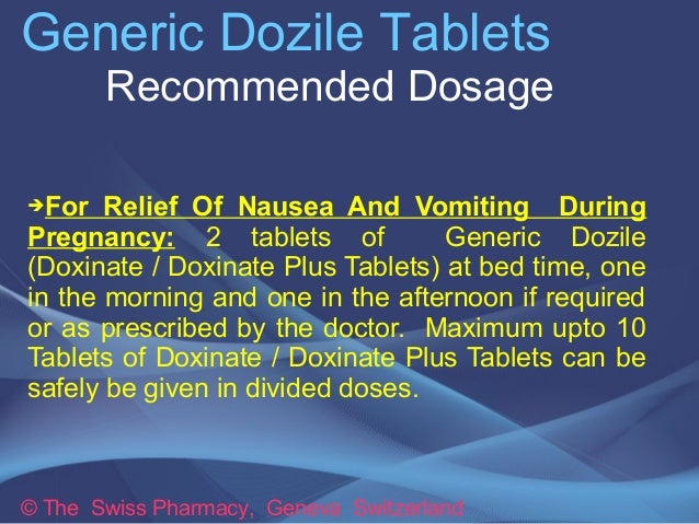 Generic Dozile Tablets for Relief of Sleeplessness