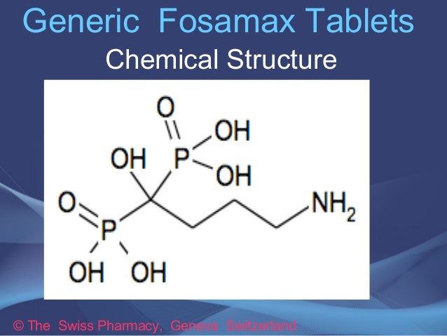 Generic Fosamax for Treatment of Osteoporosis and Paget's Disease