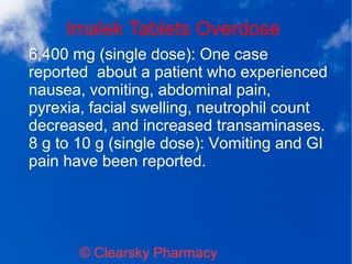 Imalek (Imatinib Mesylate Tablets) | ODP