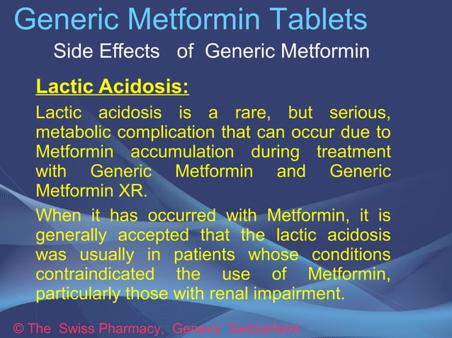 Generic Metformin Tablets for Treatment of Type 2 Diabetes (Non-Insulin ...