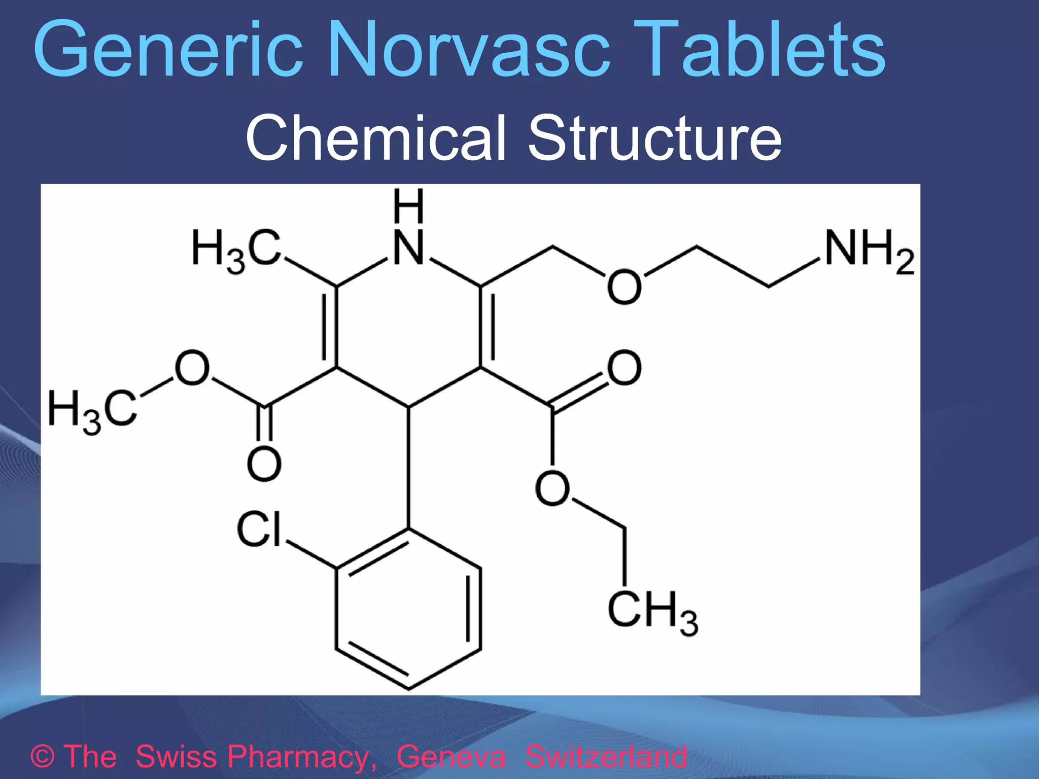 Generic Norvasc Tablets for Treatment of Hypertension and Angina ...
