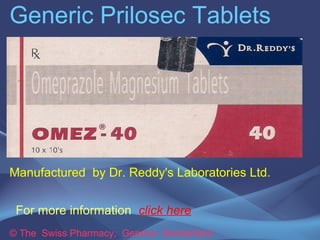 Generic Prilosec Capsules for Treatment of GERD, Gastric & Duodenal ...