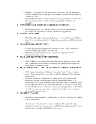 Informed Consent in Spanish | DOC