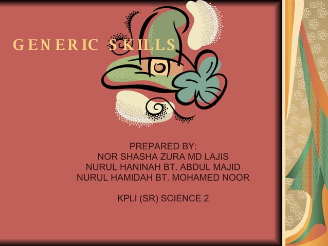 Generic Skills | PPT