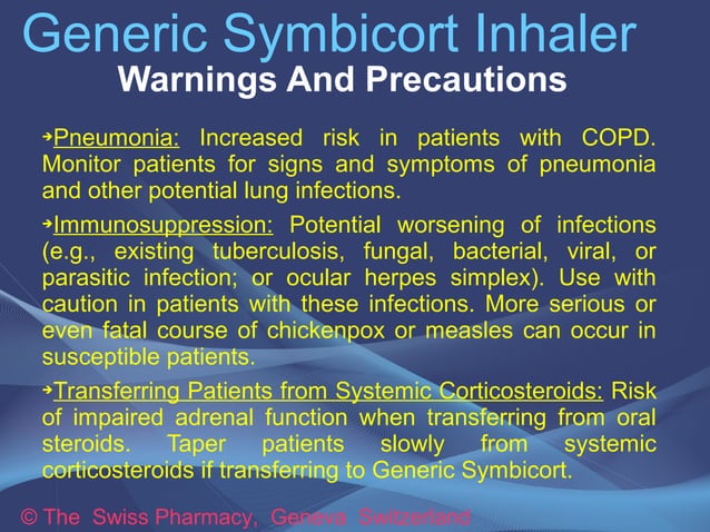 Generic Symbicort Inhaler for Treatment of Asthma & COPD | ODP