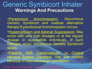 Generic Symbicort Inhaler for Treatment of Asthma & COPD | ODP
