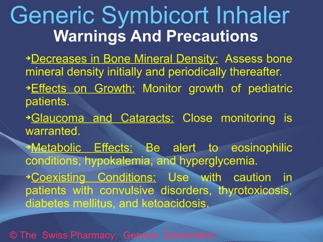 Generic Symbicort Inhaler for Treatment of Asthma & COPD | ODP