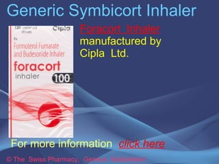 Generic Symbicort Inhaler for Treatment of Asthma & COPD | ODP