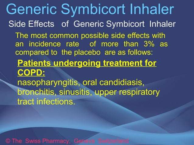 Generic Symbicort Inhaler for Treatment of Asthma & COPD | ODP