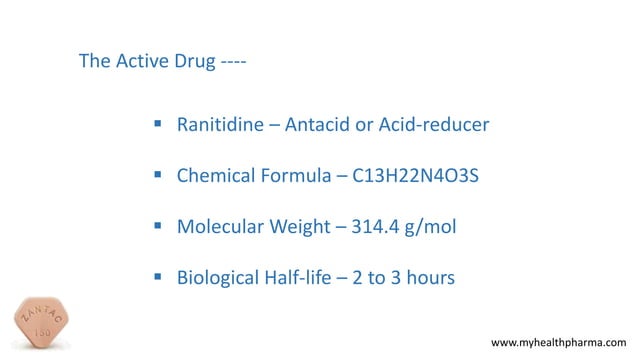 Generic Zantac To Treat Stomach Ulcer | PPT