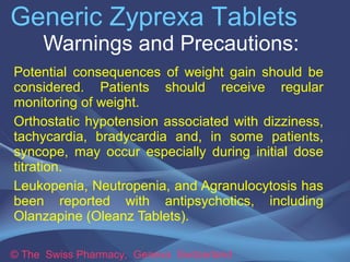 Generic Zyprexa Tablets | ODP