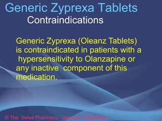 Generic Zyprexa Tablets | ODP