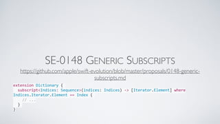 Generics, the Swift ABI and you | PPT