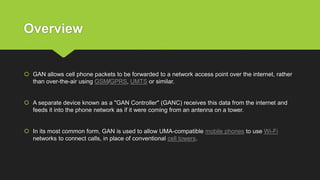 Generic Access Network | PPT