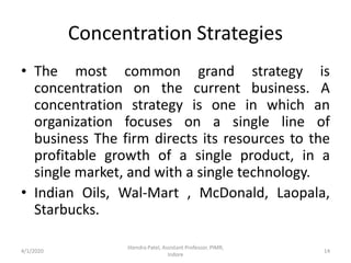 Generic and grand strategies | PPTX
