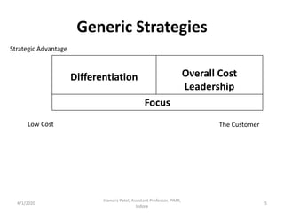 Generic and grand strategies | PPTX