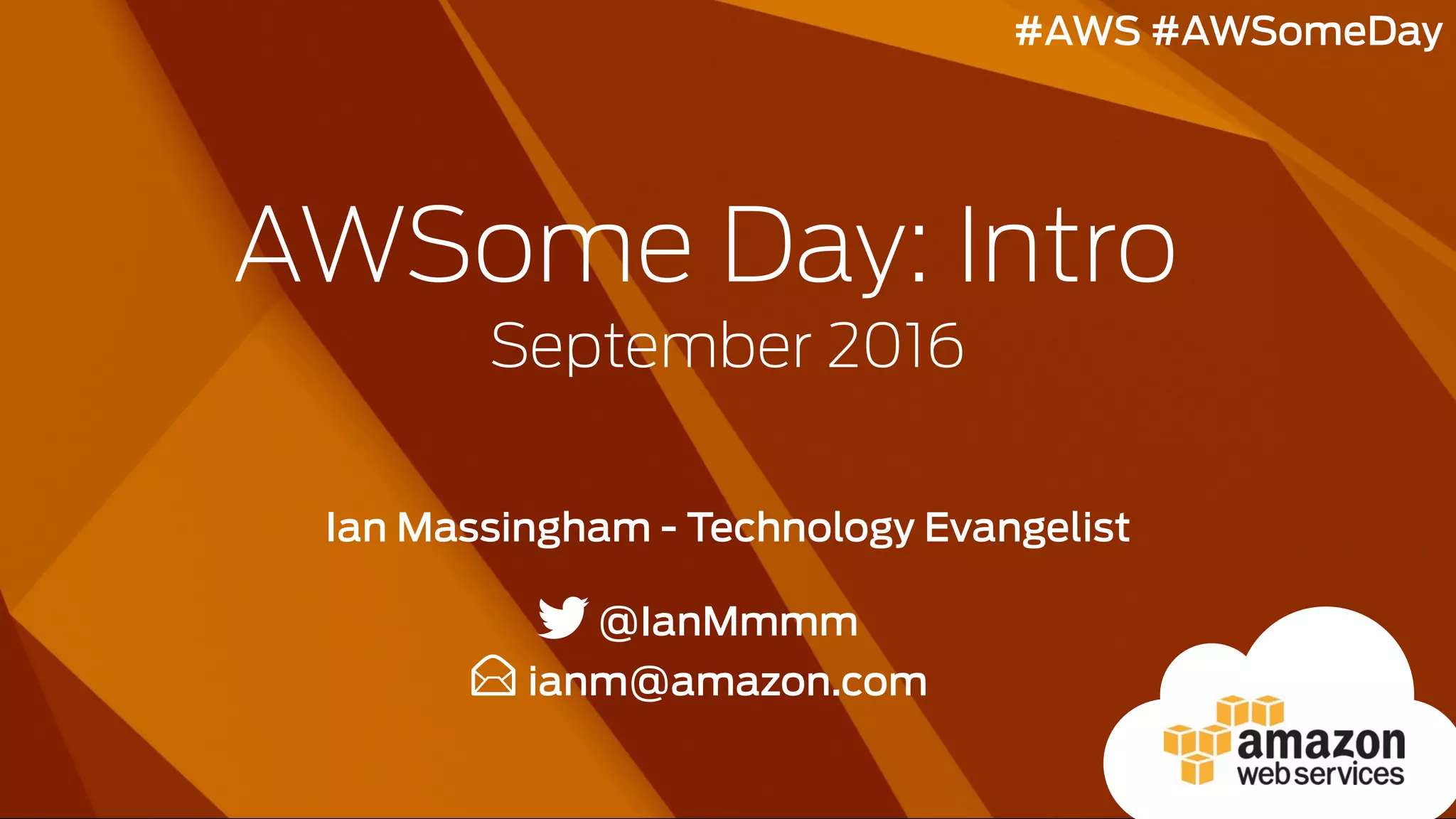AWS AWSome Day Roadshow | PDF | Cloud Computing | Internet