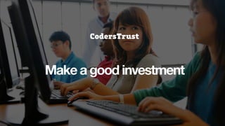 CodersTrust Pitch Deck | PPT