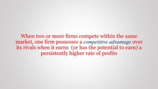 Generic building blocks of sustainable competitive advantage | PPT