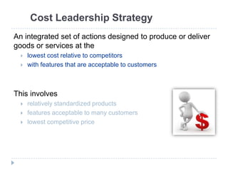Generic competitive strategies | PPTX