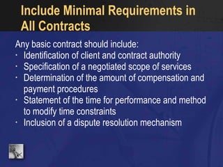 Generic Contract Issues | PPT | Law