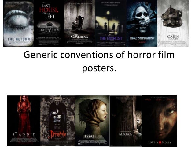 Conventions Of A Movie Poster