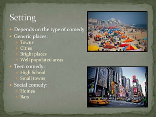 Generic conventions of comedy | PPTX