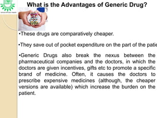 Generic drug | PPTX