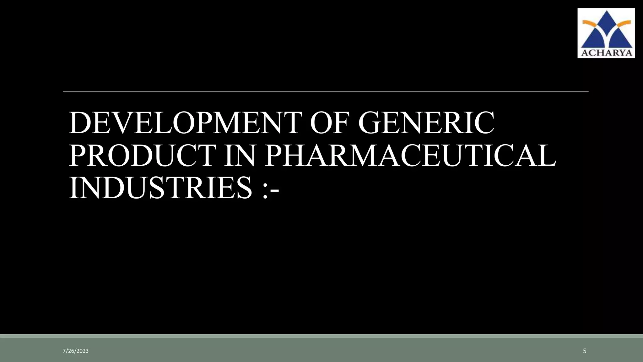 GENERIC DRUG PRODUCT DEVELOPMENT.pptx