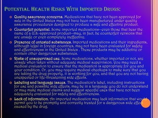 Generic drugs | PPTX