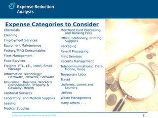 Expense Reduction Analysts | PPTX