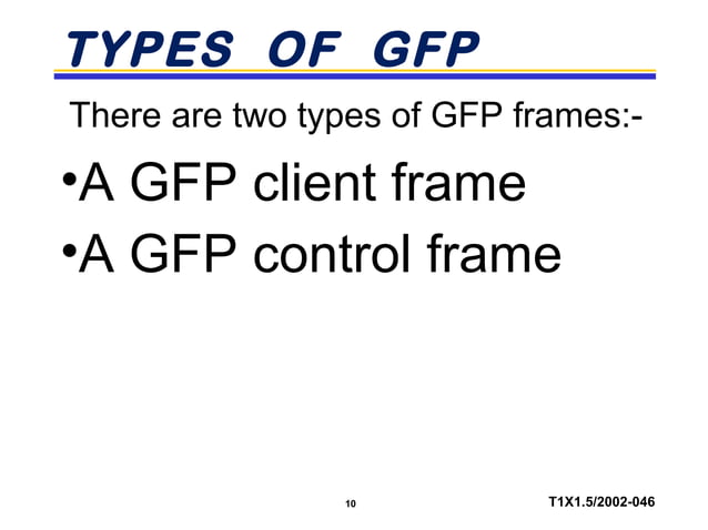 Generic framing procedure | PPT