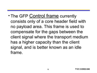 Generic framing procedure | PPT