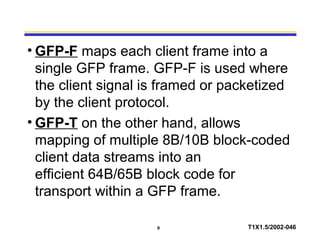 Generic framing procedure | PPT