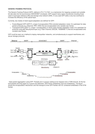 Generic framing protocol | PDF