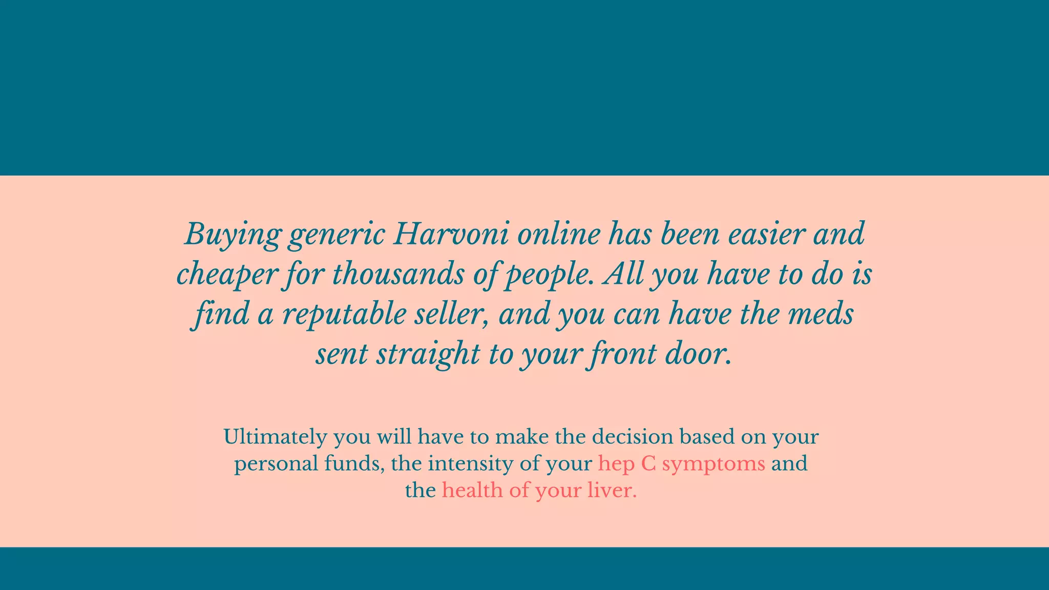 Generic Harvoni Treatment | PPT